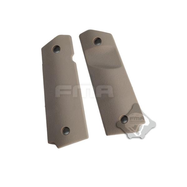 MOE 1911 Pistol Grip Panels  Unique diamond-shaped cross-section to prevent twisting in the handAggressive magazine rele...