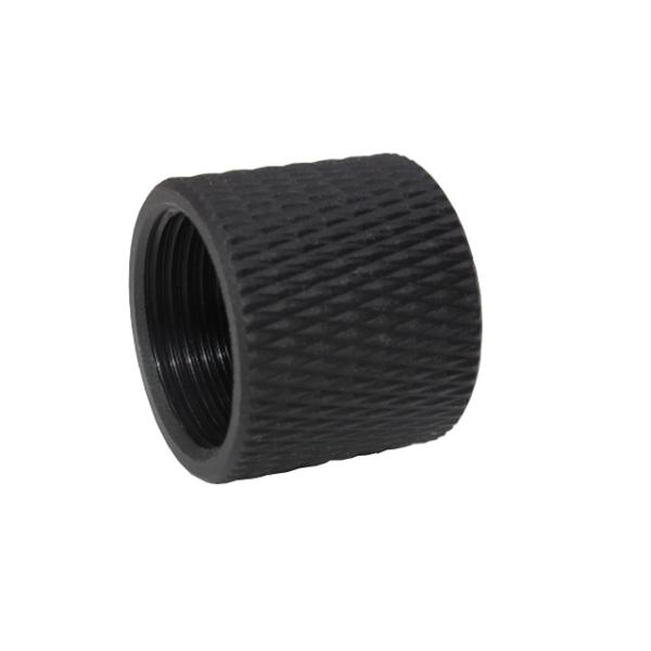 This aluminium thread protector is made by precision CNC machines and has matt black hardcoat-anodized finishing.  It fi...