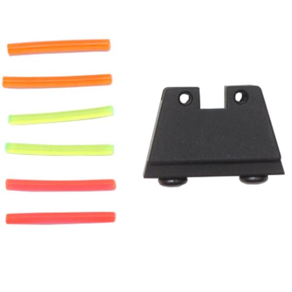 This aluminium high rear sight is made by precision CNC machines.  It fits Glock 17 Gen5 (T.marui) and has 3 colours of ...