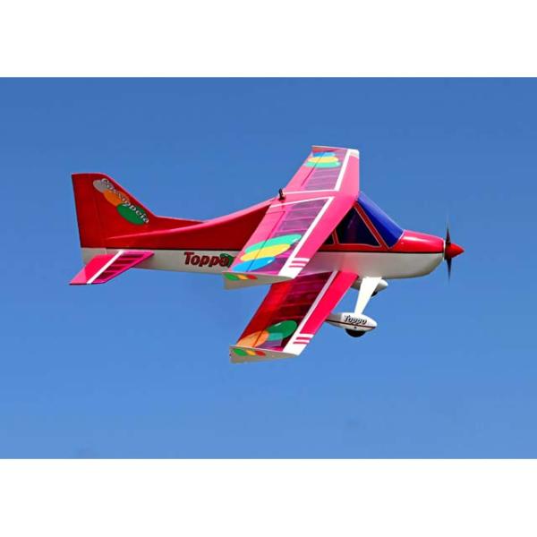 F3Aパターンが行える小型機体で、ローリングループをやり易く、スナップロール、スピンなど失速系の演技、ローリングサークルなど側面が無くては出来ない演技も的確に行えます。飛行中の落ち着きは、クラスを超えた飛びに仕上げました。※本製品は中上級者...
