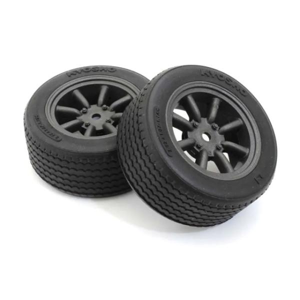 1/10スケール FAZER Mk2シリーズ FZ02 / FZ02L シャシー用接着済タイヤレーシングサービスワタナベで人気の８スポークホイールです。