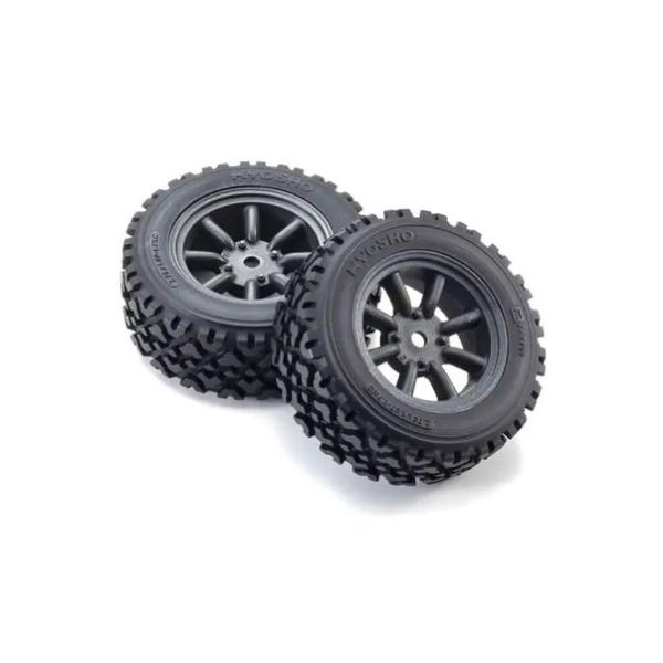 1/10スケール FAZER MK2シリーズ FZ02/FZ02-Rシャシー用のスペアタイヤ。外径Φ70mm x 幅28mm