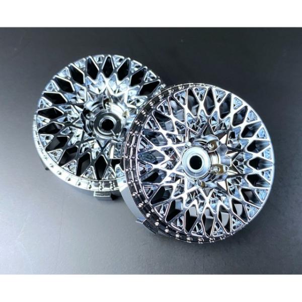 ・ホイールが【RIM】と【DISK】に分かれた新感覚ホイール!・RIM一つで、OFFセットが3種類使用可能!・RIMとDISKの組み合わせにより、マスキングと塗装なしでカラーリングが楽しめます!・株式会社ワーク承認モデル素材：ABS入数：デ...