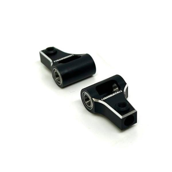 高精度BB （ボールベアリング）アッパーアームがショートタイプとして新しく登場！従来のアッパーアームから比較して6mm程全長が短くなったことで、従来のアッパーアームでは形状的に限界があったリアAアーム車両のナローセッティングに対応する事が可...