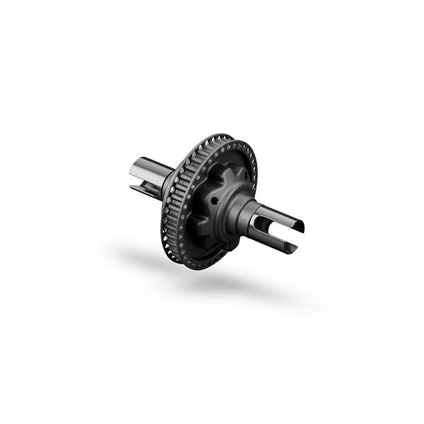 Complete gear differential set for the X4. Includes updated composite differential case and cover with pulley. Different...