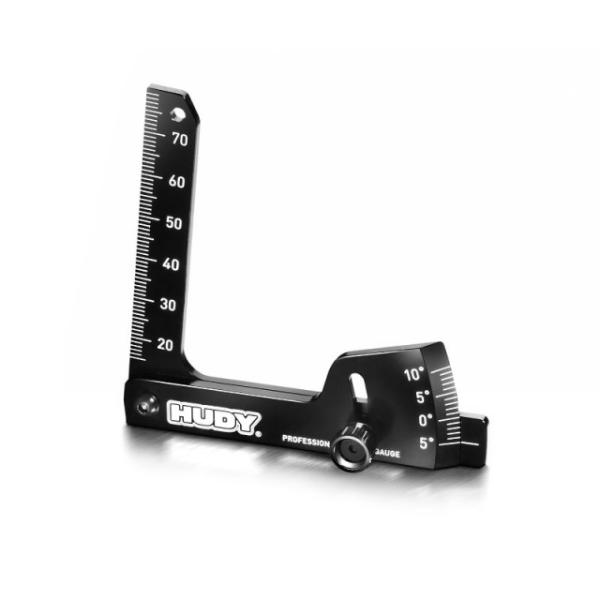 Fully adjustable professional camber gauge for easy and fast camber adjustment by 1° increments in a total range of 5°~1...