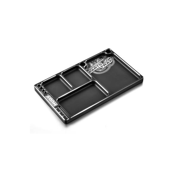 Professional, multi-functional, fully CNC-machined aluminum parts tray. Innovative design, machined from super lightweig...