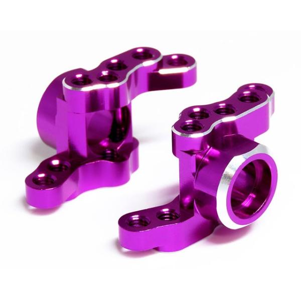 無駄を削ぎ落とし、機能を最大化！セッティングの幅を広げる、新発想のナックル「リバーサフロントナックル」は前後 /上下反転での使用を 可能にした革新的なフロントナックルです。最新のトレンド に即した設計を採用し、多彩なセッティングが可能。高い...