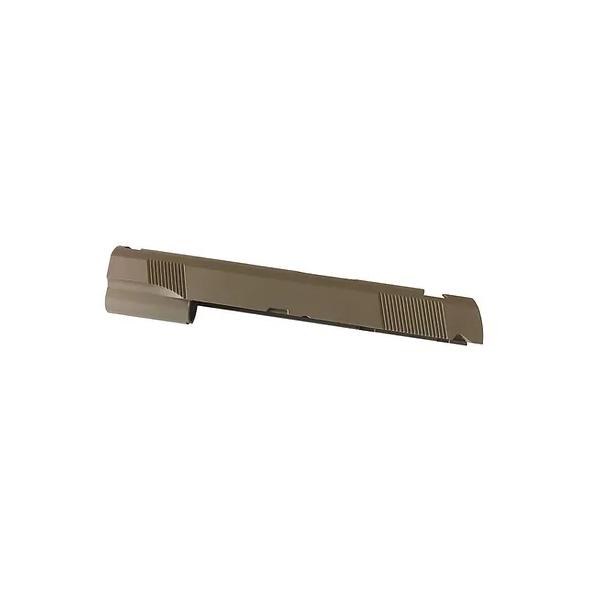 【製品概要】M45DOCモデルに標準装備されているスライドの無刻印仕様。M45CQP、DOC、NiteShift、MOCに対応します。シンプルなスタイルに仕上げたい時やカスタム刻印や塗装をしたい時などにどうぞ。※こちらの製品は初回ロットのM...