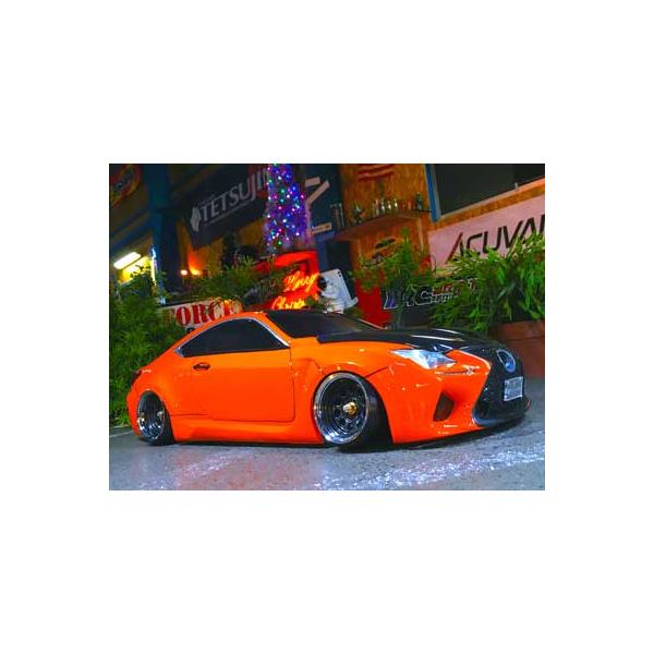 仕様：ドリフト 1/10スケール(タイヤホイール、シャーシ、等は付属しません)車幅：フロント199mm / リア199mmホイルベース：257mm-263mm(カット位置で変更可)仕様：透明クリアボディー(未塗装)付属品：フロントバンパー/...