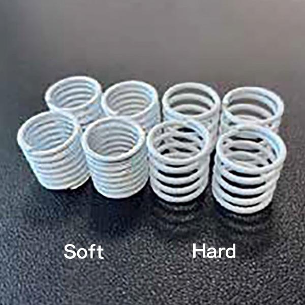 EdgeFlexSpringに新たなラインナップが追加！従来のスプリング特性はそのままに全長を17mmと短くすることで今までと違ったレスポンスとロール時の挙動を体感できます！【2本入】