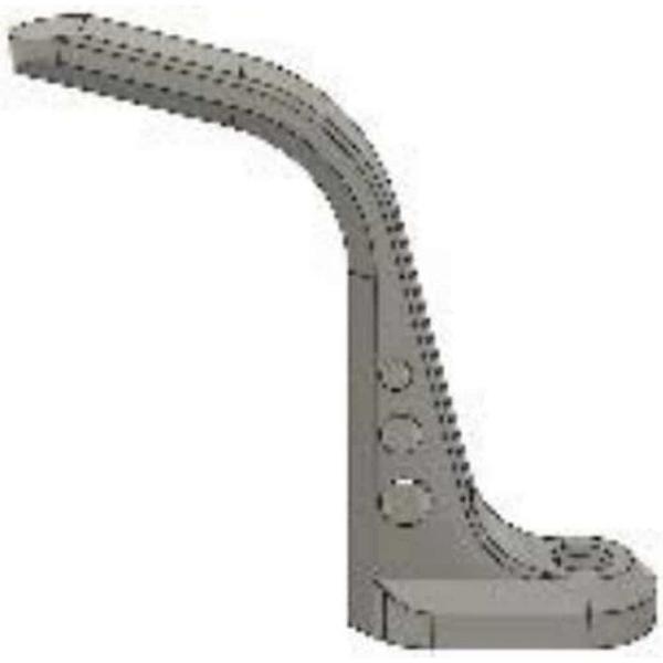 TC10/3用オプションパーツです。フロントナックルアームに装着しボディのフロントエンドの姿勢を安定させ高速コーナーのスタビリティを向上させます。