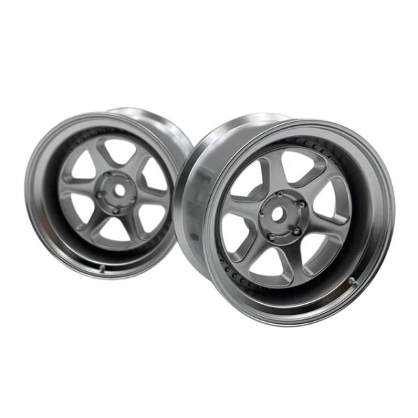 RC DRIFT CUSTOM 「LAB」 よりスタイリッシュパフォーマンスホイール発売！！ラウンドリムで切れ角UP！！剛性を確保しながら軽量化し、切れ味のあるトラクションを実現※ホイール幅27mm