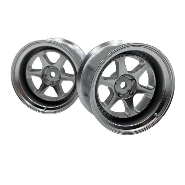 よりワイドに！よりディープに！よりパワフルに！観るもののレーシングスピリットを掻き立てる普遍の6スポークスタイリング！L1のディティールを極限まで再現してディープリムを実現！！ドリフトシーンだけではなくドレスアップにも大人気のWORK ME...