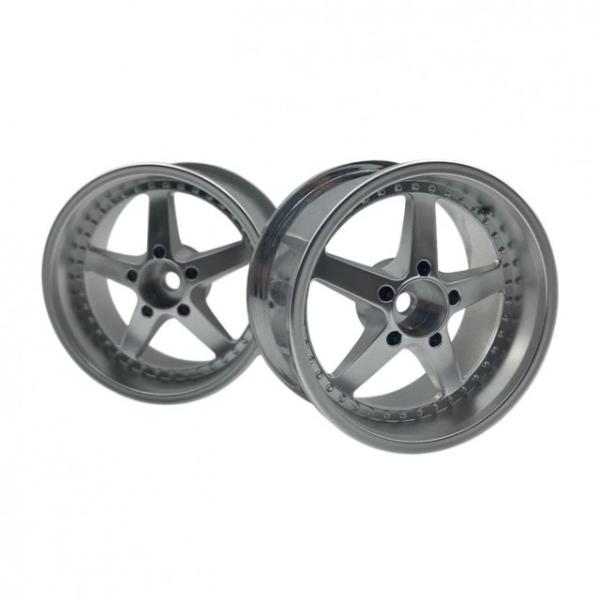 RC DRIFT CUSTOM 「LAB」 よりスタイリッシュパフォーマンスホイール発売！！ラウンドリムで切れ角UP！！剛性を確保しながら軽量化し、切れ味のあるトラクションを実現※ホイール幅27mm