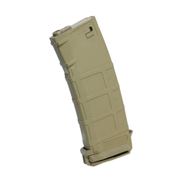 【商品詳細】・材質：ポリマー・スプリング給弾式・重量：約165g・サイズ：全長:約190mm、全幅:約67mm、全厚:約30mm・カラー：DarkEarth（ダークアース）・対応：M4/M16系スタンダート電動ガン本体M4/M16用のMAG...