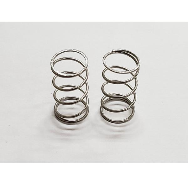 RC-ARTドライバーなかじ選手完全監修ギャラリーに魅せる走りをイメージして開発しました。●スプリングコンセプトは、荷重異動でしっかりつぶして使うタイプのスプリングです。●巻き数の違う2タイプと同じ巻き数の材質違いで4種類を展開。●しっかり...