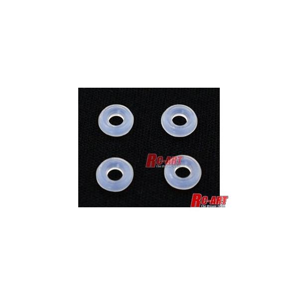 高い減衰効果を狙った新形状！ココが違う！従来のOリングと比べ、外径0.3mm・厚み0.4mmのサイズUPを行いさらにシャフトとの接触部分を2点接地により、シリンダー内へのエアの混入を防ぎ、高い減衰効果を発揮します。★耐油性素材を使用し膨張し...