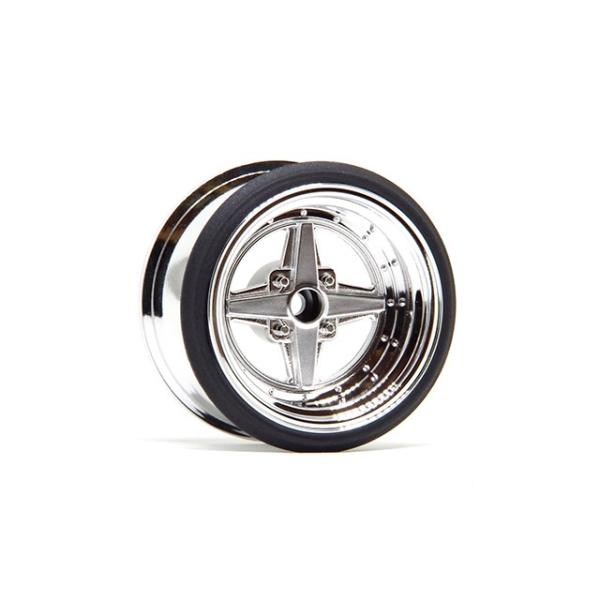 ■V16Dシリーズは見た目のリム径を44mmとし、スケール換算16インチサイズを目指したハイディテールホイールです。■オフセット＃9（※Back Space 13 mm)、オフセット＃12(※BackSpace10 mm)、の2種類用意。（...