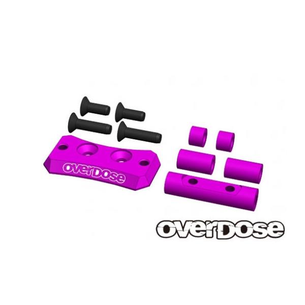 Vacula II, GALM 用モーター・クーリングファンマウントです。左右のセンターマウントを繋ぐポストの代わりに装着することでモーター冷却用のファンをスタイリッシュに取付可能です。ファン取付用ネジ穴のピッチを24mm とし30mmｘ3...