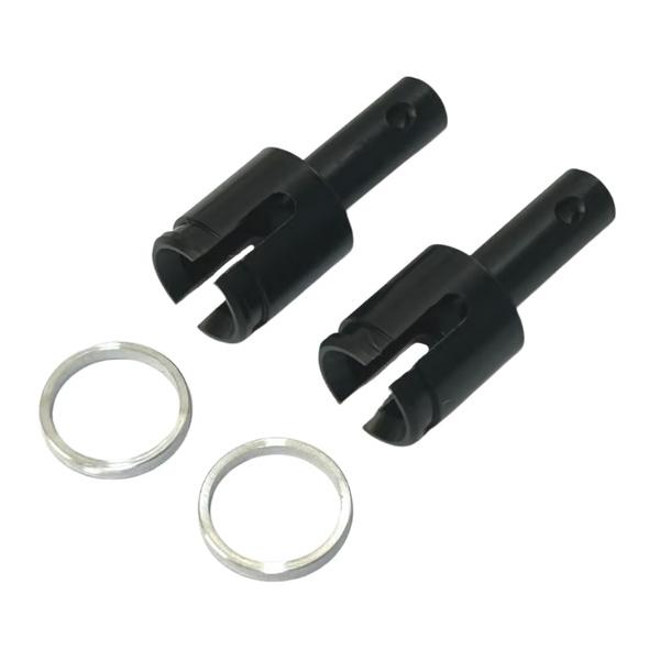 耐久性に優れたデルリン製のデフカップです。プロテクターを使わず、ドッグボーンのピンをダイレクトに差し込む仕様のため、スロットルレスポンスや蹴り出し感の向上が期待出来ます。TAMIYA社 SP.1649(TRF420ギヤデフセット)※弊社ベル...