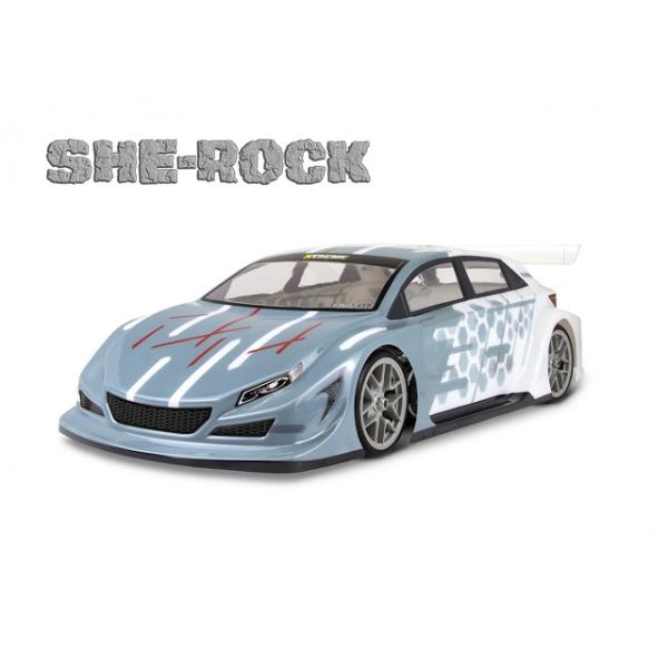 Xtreme Aerodynamics introduce the state-of-art for 1/10 FWD: SHE-ROCK. Main features:● sharp profiles● essential lines● ...