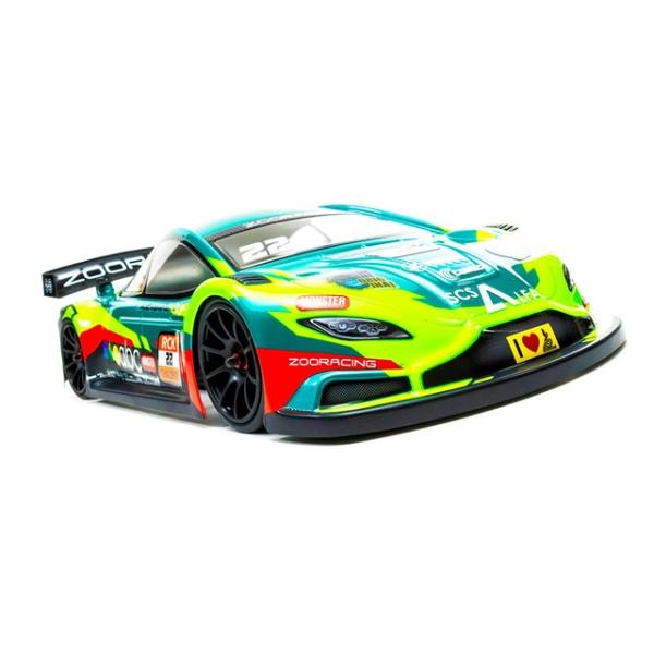 Wolverine MINIは、ZooRacingの1/10スケールオンロードボディシェルとして大成功を収めたWolverine MAXの弟分です。IFMAR世界選手権で2度、EFRAヨーロッパ選手権で4度優勝したこのボディは、Mシャーシミ...