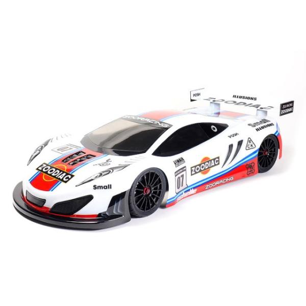 The Zoodiac GT body shell for 190mm touring cars is ZooRacing’s latest high performance 1/10th scale on-road body shell ...