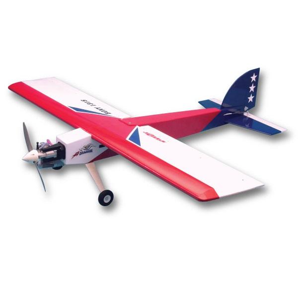 ロールや宙返り、スナップロールやスピン、フラットスピンやアバランシュなど、アクロバティックな飛行は楽しいですよね〜。超スリリングな低空背面飛行のドキドキは癖になっちゃいますよ。と言う事で厚翼の完全対称翼型、矩形翼を採用。思い切った曲技を行っ...