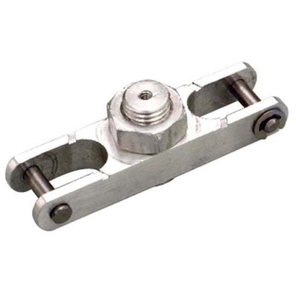 電動グライダー用折ペラに使用するストレートタイプのアルミ削り出しプロペラハブ。 品番48729のスピンナーハブセットに使用。プロペラブレード取付部の幅は8mm。製品詳細規格 ・形状　ストレート型 ・適合モーターシャフト径　3.18mm ・プ...