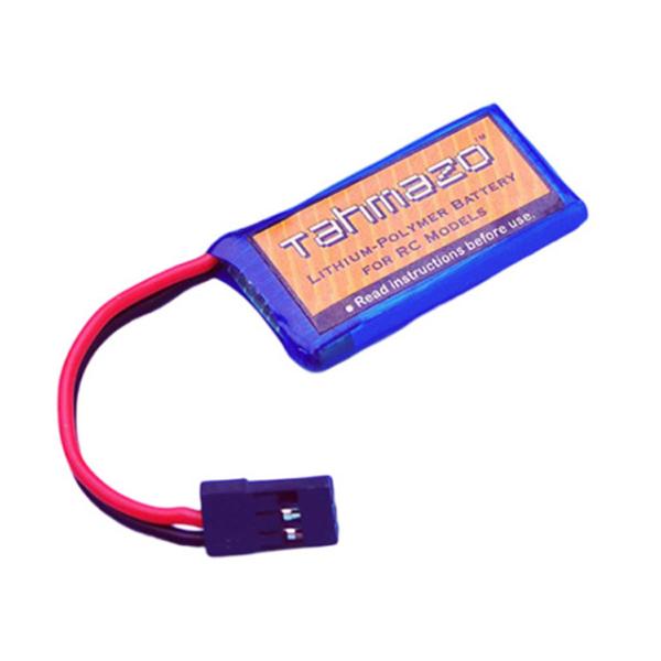 主要諸元・電圧　3.7V・容量　250mAh・定格放電能力　30C(7.5A)・最大放電能力　60C(15A)・リード線規格　AWG22シリコンコード+Jタイプコネクタ・重量　8.2g・全長　36mm・全幅　20mm・厚み　5.5mm・体積...