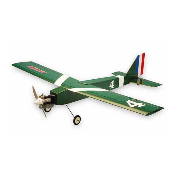 日本オリジナルの25クラススポーツ機です。十分な面積のある後退角のついた薄い完全対称の主翼は、高速飛行だけではなく、低速の安定性も抜群。気軽に飛ばせるスポーツ機です。シンプルな構造ですから、カウリングやコックピットを取り付ける改造等しても楽...