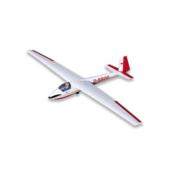 日本でも人気のグライダーKa8。実機は「カーエイト」の愛称で呼ばれている単座グライダーで木製主翼・鋼管胴体・羽布張りの構造を持ち、1976年までの間に875機も製作された名機です。世界中にファンを持つこの機体は翼長3mの1/5スケールとして...