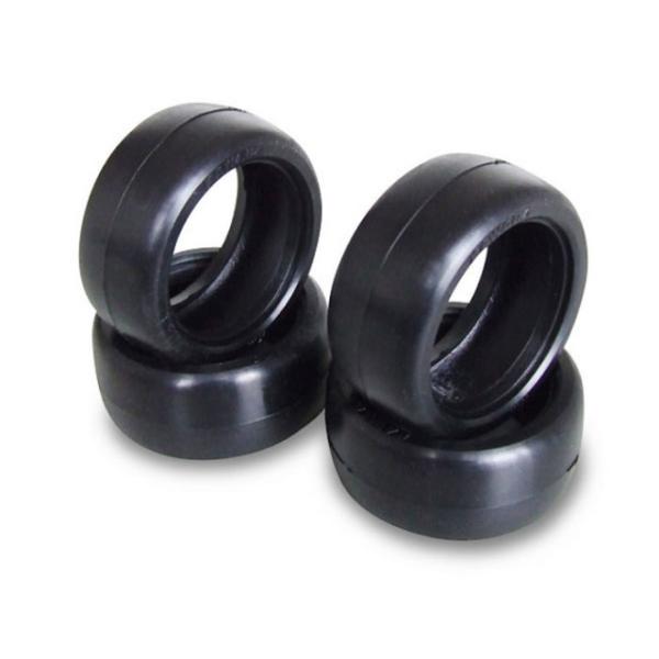 M300GTや各社ミニシャーシに最適なインナーメッシュ入りのハイグリップ・ゴムタイヤです。24度から36度までの4種類の硬度をラインナップし、低温から高温まで幅広い路面温度に対応します。特殊配合したオリジナルコンパウンドにより、走りはじめの...