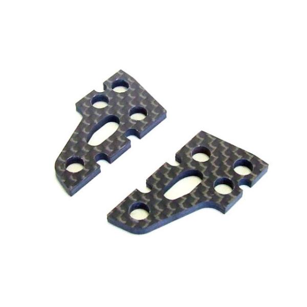 ゴムタイヤ仕様のナロートレッド用のアッパーアームです。F500WSキット標準よりも片側10mm(計20mm)ナローになります。ロアサスプレートはKF102　F500用ロアサスプレート（ナロー）と合わせてご使用ください。※カーボンパーツの他に...