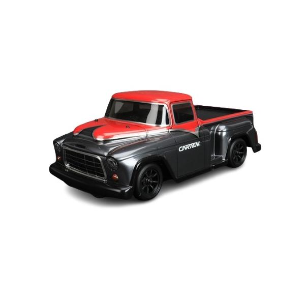 CARTEN製ミニシャーシ用ボディーホイールベース:210mm※写真は塗装例です。製品は、未塗装クリアボディーになります。