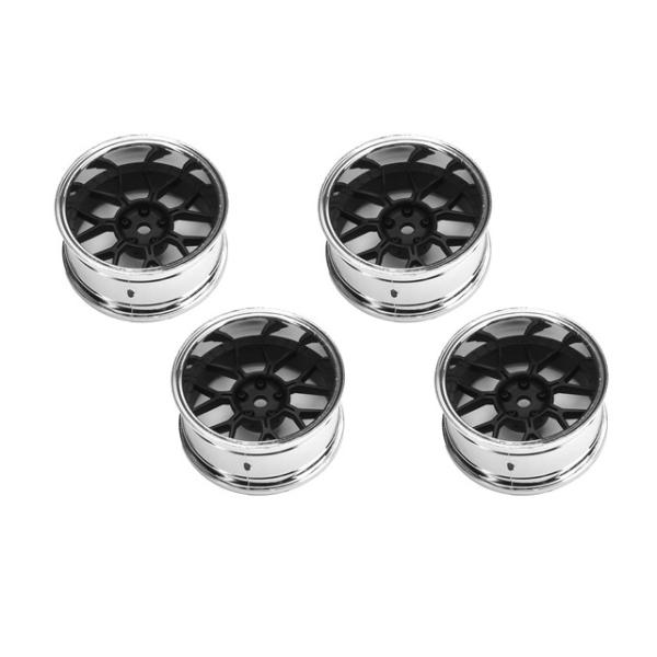 T410D等のドリフトカーに最適な『オフセット可変ホイール』リム側に、スポーク部品をはめ込む溝が4種類設けられており、この溝の深さの違いによりオフセット量が変わります。走行特性やボディーとのツラ調整が容易にセッティング可能です!!●26mm...