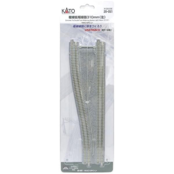 都市部の鉄道では標準となっている、実物同様の間隔で並べられたコンクリート枕木(PC枕木)を採用。線路幅の拡張に最適です。