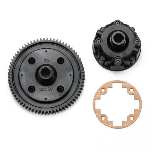 【 RCカーの性能アップやセッティングに役立つパーツです 】 OP.2049 XV-02/TT-02オイル封入式ギヤデフユニットをXV-02シャーシのセンターデフとして使用するためのパーツです。OP.2049のリングギヤを本製品のスパーギヤ...