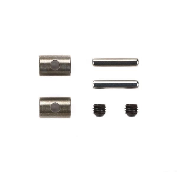 【 RCカーの性能アップやセッティングに役立つパーツです 】 高剛性のスチール素材を使用し、さらに表面に高潤滑のフッソコーティングを加工して抵抗を軽減。また高い精度によりユニバーサルシャフトとの組み込み精度を向上させ、消耗も抑えました。アッ...