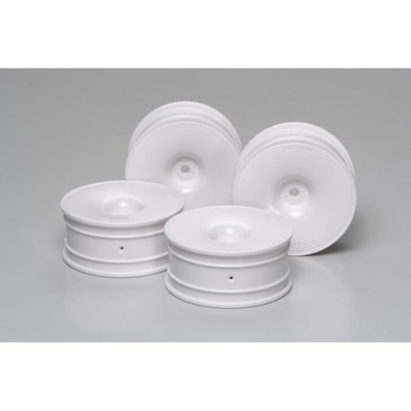 【RCカーの性能アップやセッティングに役立つパーツです】高い強度と空力に優れるディッシュタイプのホイールです。オフセット+2?。ミディアムナローサイズタイヤ、インナーと組み合わせて使用ください。【基本スペック】24mm幅ミディアムナローサイ...