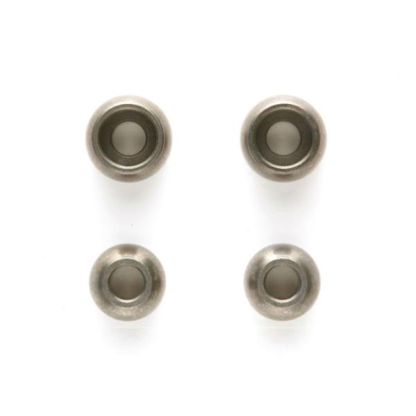 キット標準のサスボールに換えて使います。高精度なアルミ切削ボールの表面を特殊コート。優れた潤滑性と耐磨耗性を両立させ、フロントサスのスムーズな動きを長時間持続させます。【適応車種・パーツ】F104、F103GTシャーシ、OP.258 フォー...