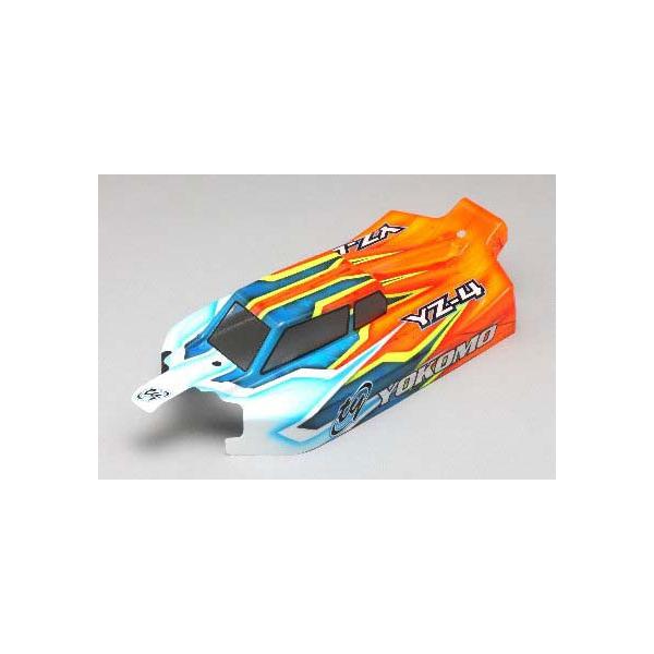 YZ-4SF2に標準で採用されている、Jコンセプト社製のF2軽量ボディです。※商品は未塗装クリアボディです。