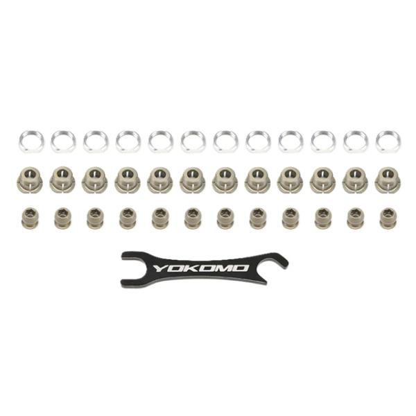 MS シリーズのサスペンションをさらに研ぎ澄ます、アルミ製のサスペンションボールです。サスボールとホルダーそれぞれにハードコート処理を施し、高精度で滑らかなサス作動が実現します。サスボールを標準のボールよりも大径に設計してありますので、より...