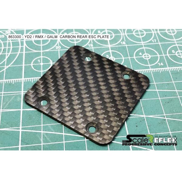 Rear Carbon Fiber ESC Mount.Fits MST RMX2.0, Yokomo YD2 Series, Overdose Galm and more.Made with high quality matte fini...