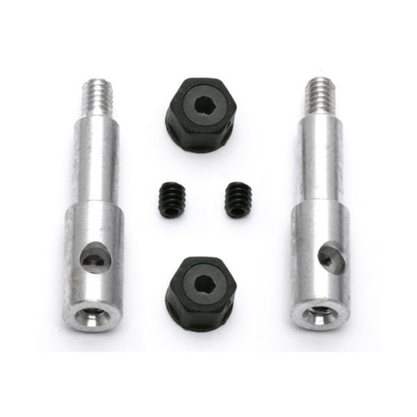 ※写真はブラックの樹脂製ナットを掲載していますが、実際の商品はホワイトの樹脂製ナットとなりますので、ご注意ください。適合RC10 Brian Kinwald EditionRC10 ClassicRC10B2RC10B3RC10CCRC10...