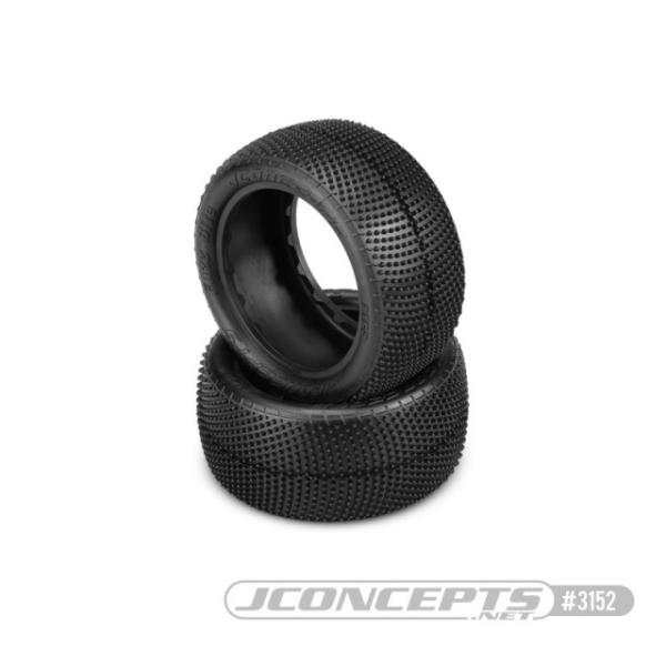 Fits ? 2.2" buggy rear wheelPink CompoundSold in pairsOpen cell inserts includedThe team at JConcepts are always innovat...