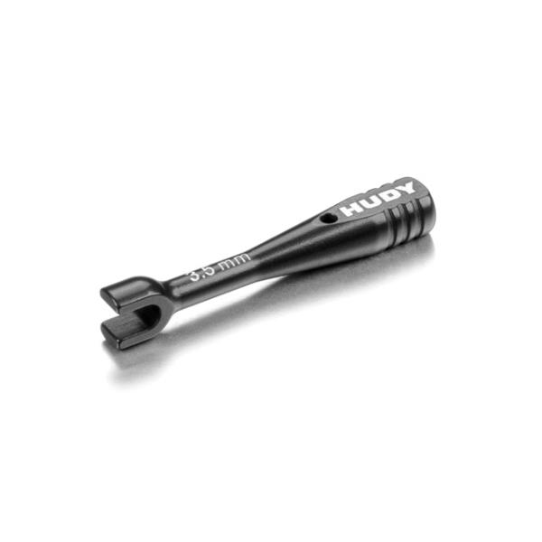 Precision super lightweight 3.5mm turnbuckle wrench made from tough 7075 T6 aluminum and specially hard coated for super...