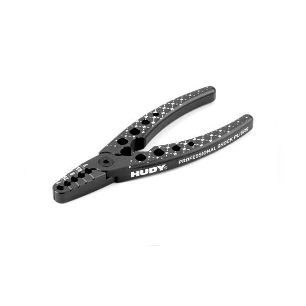 Professional aluminum pliers suitable for 1/10 TC shock absorbers to adjust the shock length setting. Helps to hold the ...