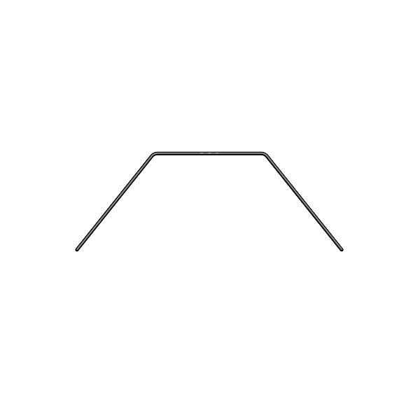 Rear anti-roll bar for ball-bearing roll bar mounting system and redesigned to work with the X4 rear suspension arms. Th...